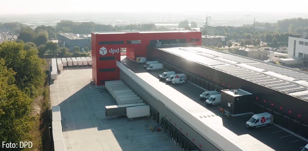 DPD Depot in Vilvoorde - DPD-Paketzentrum
