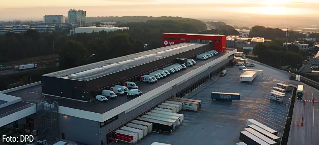 DPD Depot in Vilvoorde - DPD-Paketzentrum